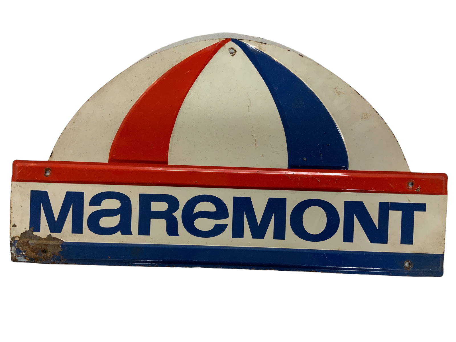 Vintage Maremont Metal Sign Auction