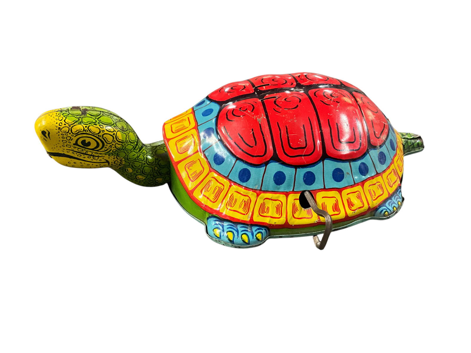 1930's J. Chein Lithographed Tin Turtle Auction