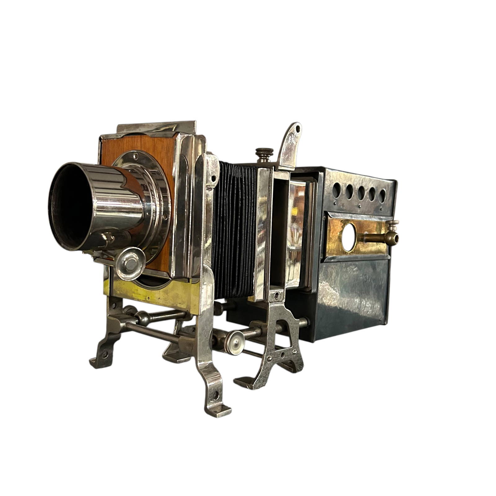 T. M. Mcallister "magic Lantern" Glass Slide Projector Auction