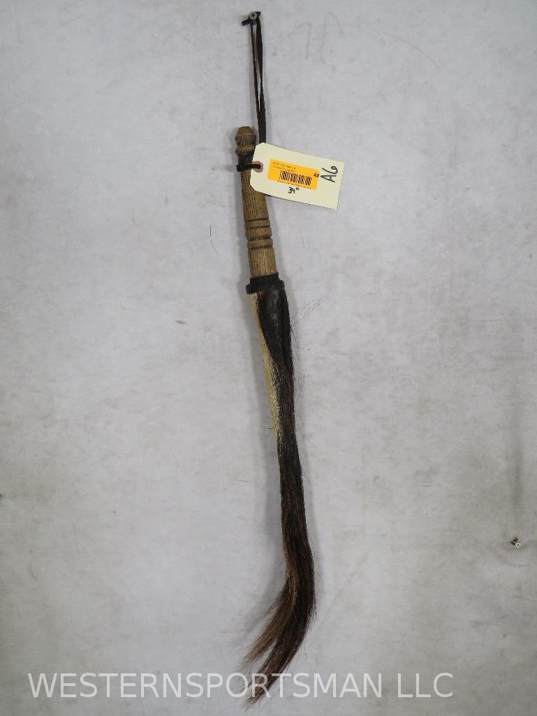Wildebeest Tail Swatter 34" Taxidermy