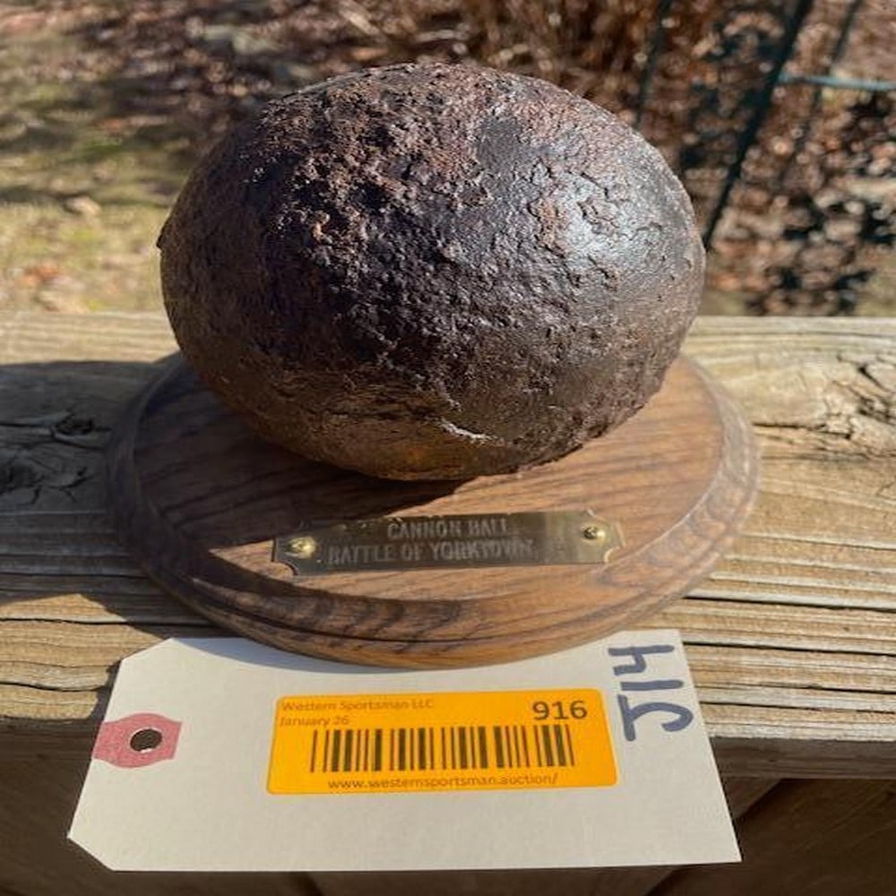 10 Revolutionary War Cannon Balls