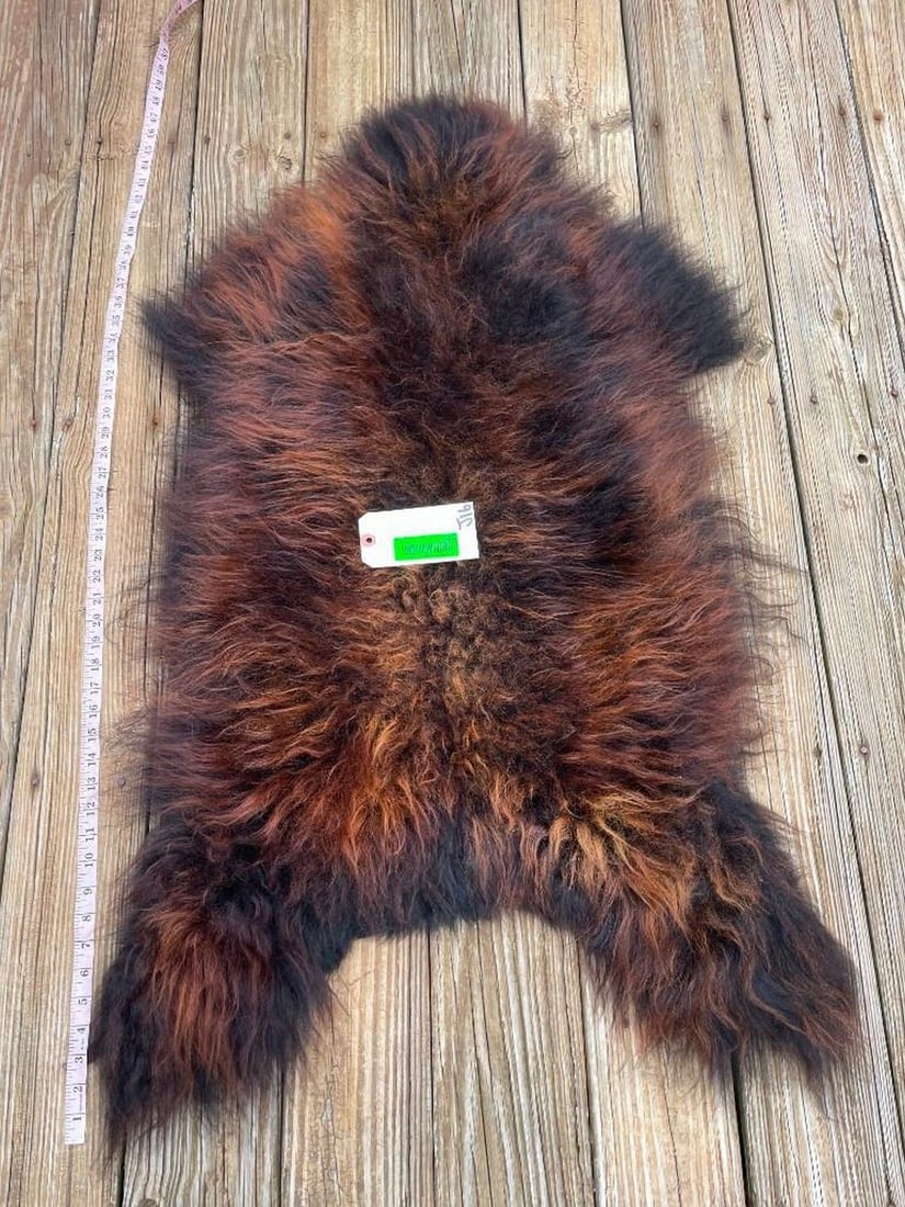 Beautiful, - New, Icelandic, Sheep Hide, Skin, Long- Super Soft Fur ...
