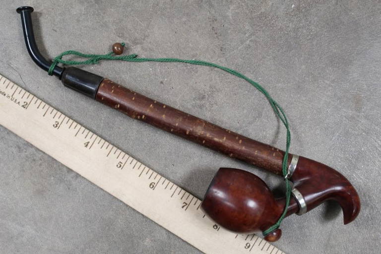 Vintage German Bruyere Garantie Tyrolean Smoking Pipe 4 Piece