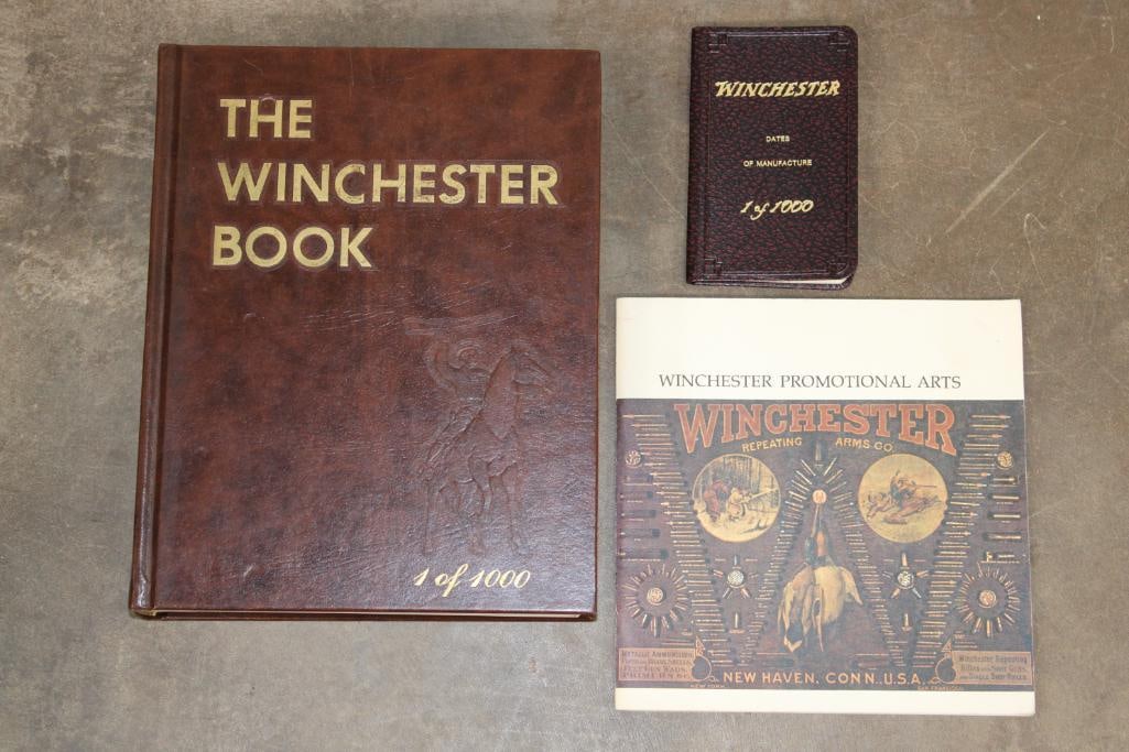 (3) Winchester Books. 2 Have Been Signed By The Author George Madis ...