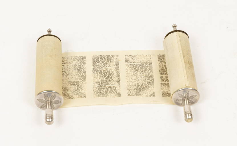 The Smallest Torah Scroll In The World. Germany, 19th Century