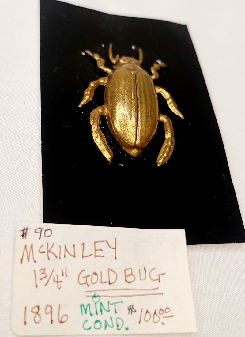 1896 Mckinley Gold Bug