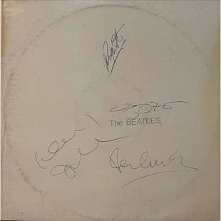 Signed Beatles White Album