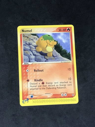 Vintage Ereader Numel Pokemon Card