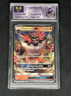 Incineroar Gx Pokemon Card