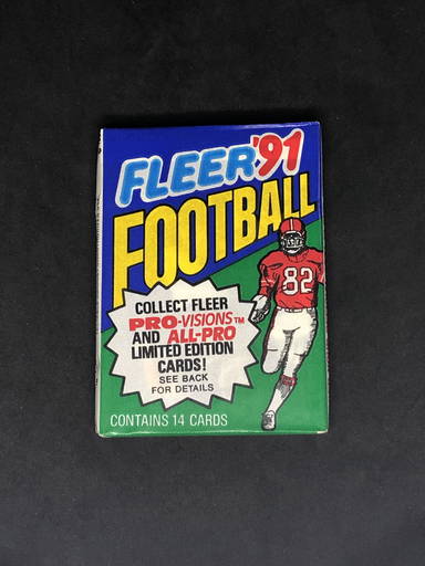 1991 Fleer Football Card Pack