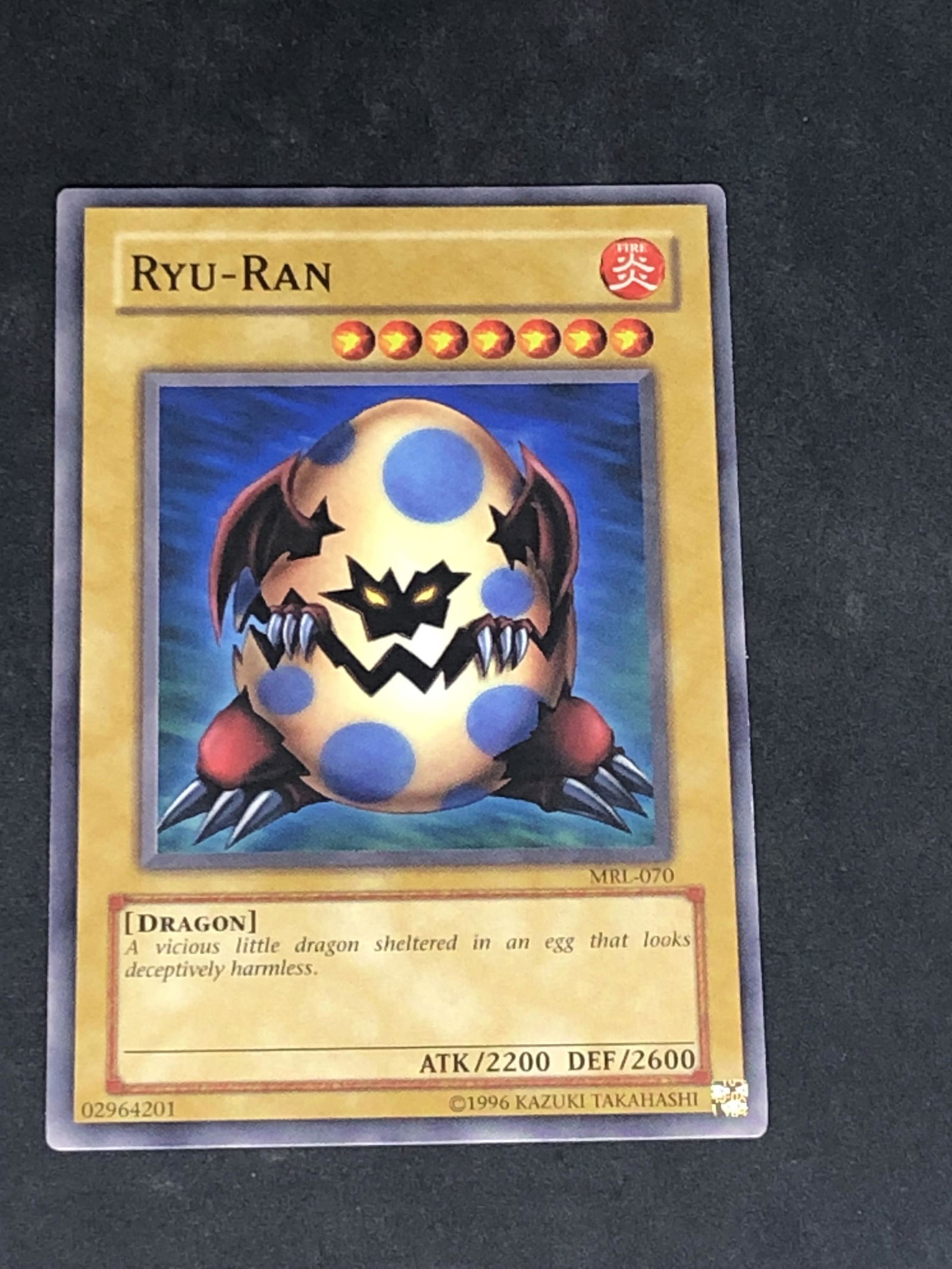 Ryu Ran Yu Gi Oh! Card