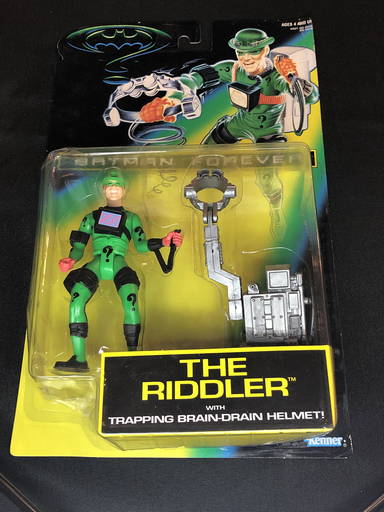 Vintage Kenner Batman The Riddler Action Figure
