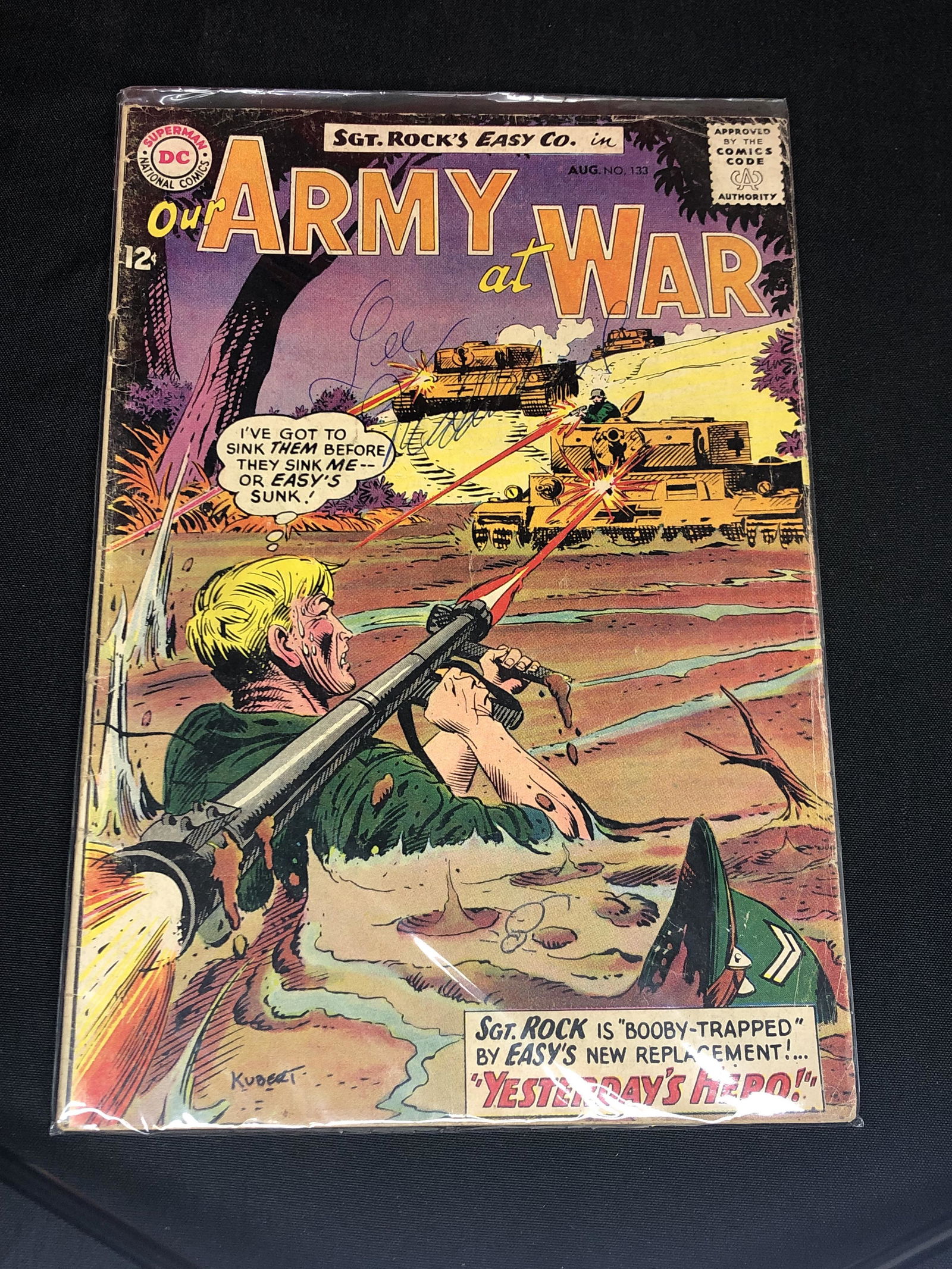 Bronze Age Dc Our Army At War Comic Book