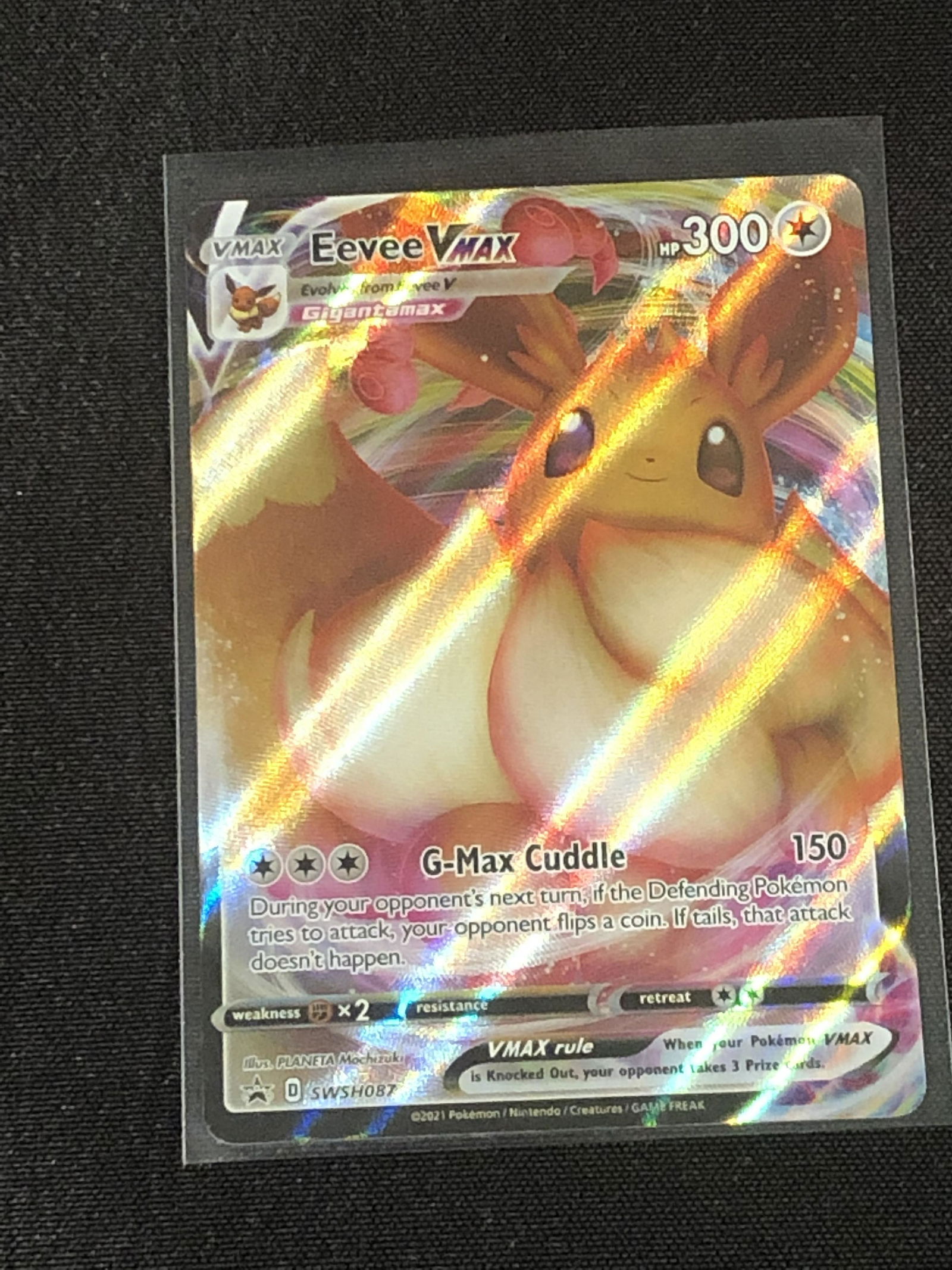 Eevee Vmax Pokemon Card (#0663) on Jun 04, 2022 | Donaldson Auctions in TX