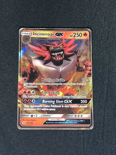 Incineroar Gx Pokemon Card