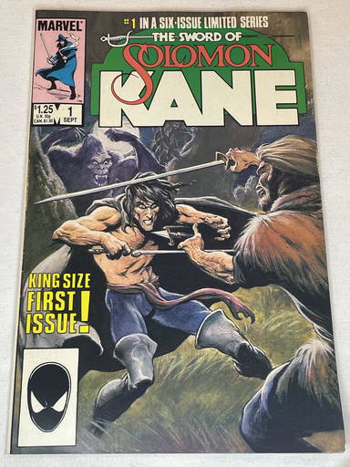 Marvel Solomon Kane Comic Book