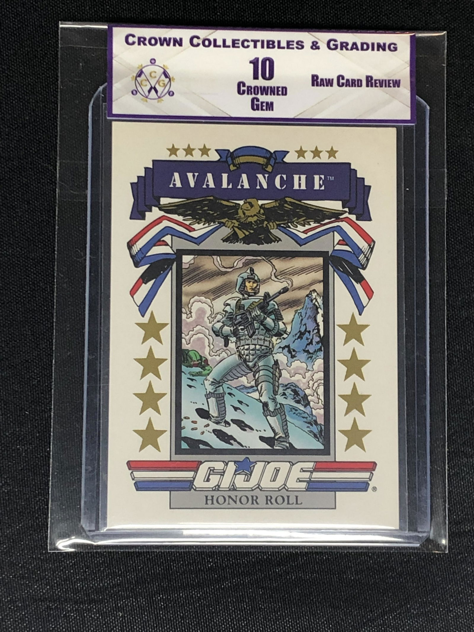 Rcr G.i. Joe Cc&g 10 Trading Card