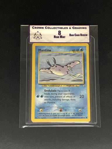RCR Mantine CC&G 8 Pokemon Card - Aug 13, 2022 | Crown Collectibles ...