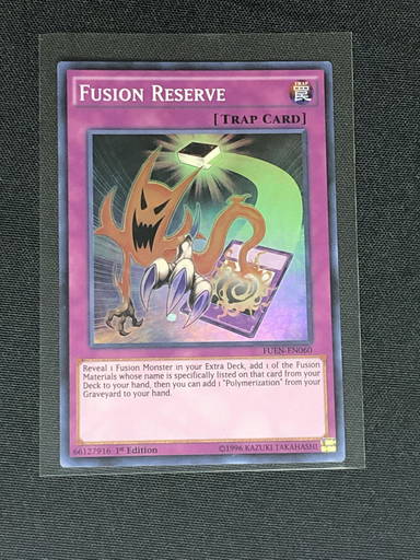 Fusion Reserve Yu Gi Oh! Card Single In Moderately Played Condition
