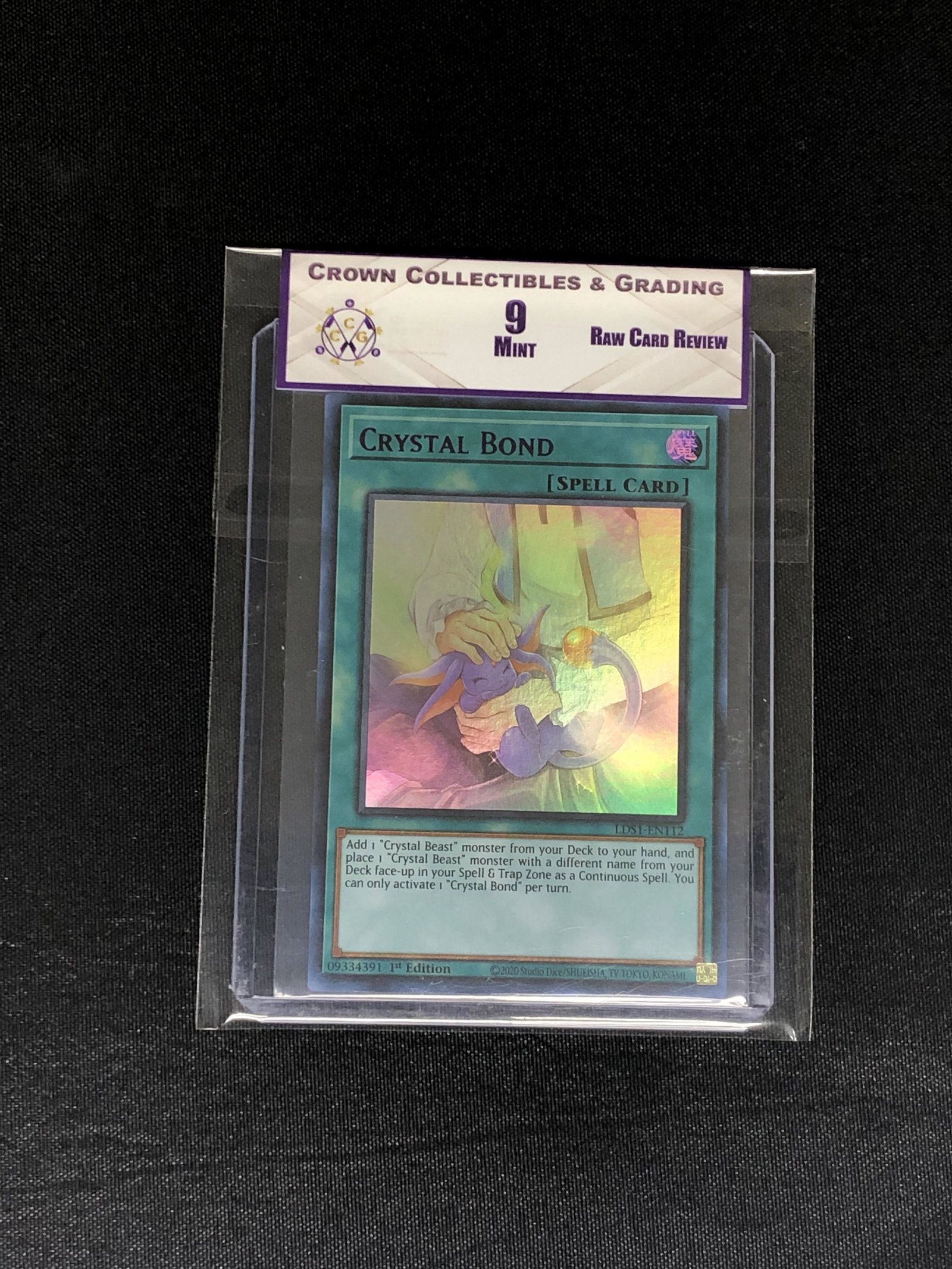 RCR Crystal Bond CC&G 9 Yu-Gi-Oh! Card - Aug 27, 2022 | Crown ...