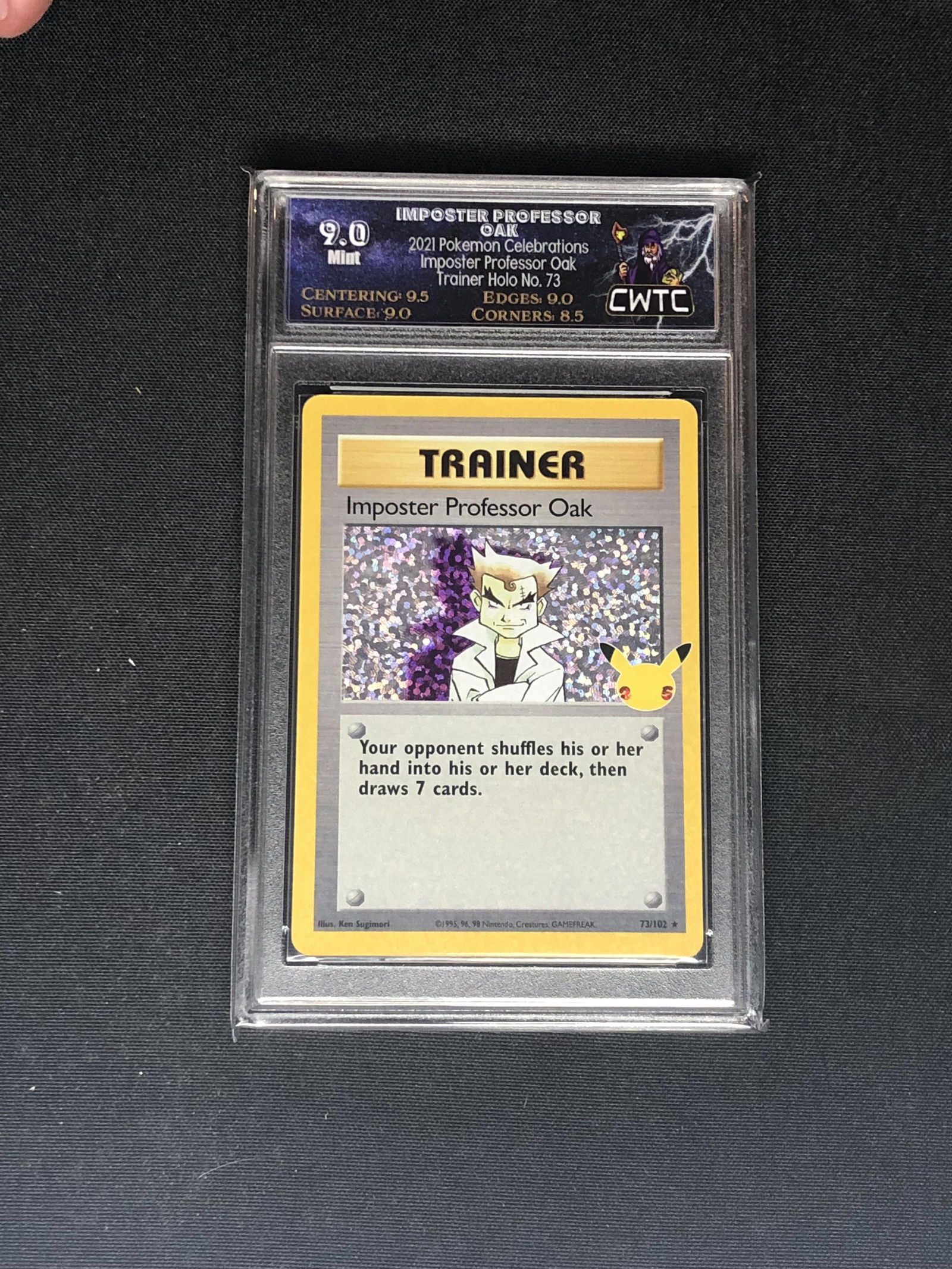 Imposter Professor Oak CWTC 9 Pokemon Card - Sep 21, 2022 | Crown ...