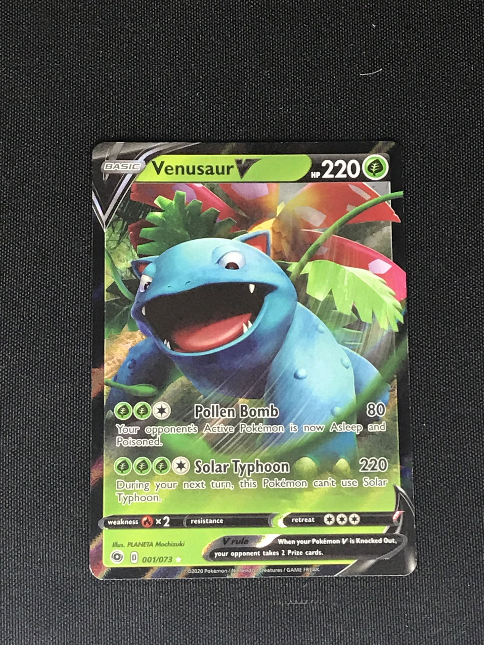 Venusaur V Pokemon Card - Dec 04, 2022 | Crown Collectibles & Grading in TX