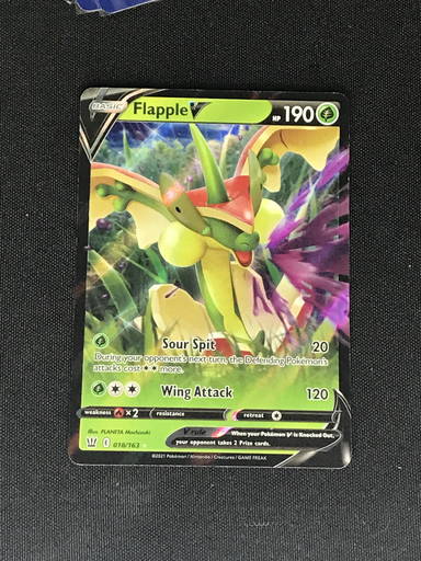 Flapple V Pokemon Card (#0120) on Dec 04, 2022 | Crown Collectibles ...