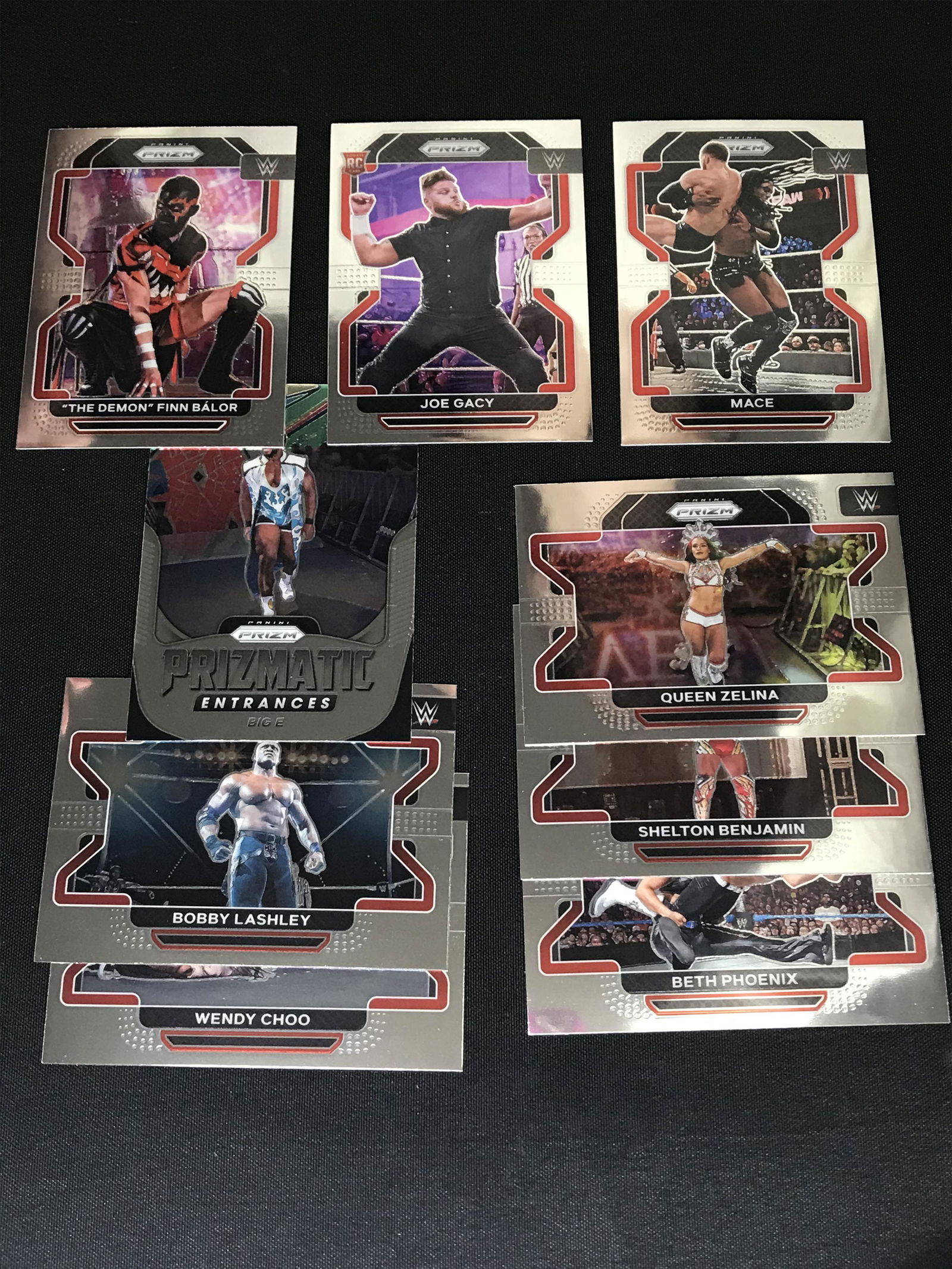 Lot of WWE Panini Prizm trading cards (#0157) on Dec 24, 2022 | Crown ...
