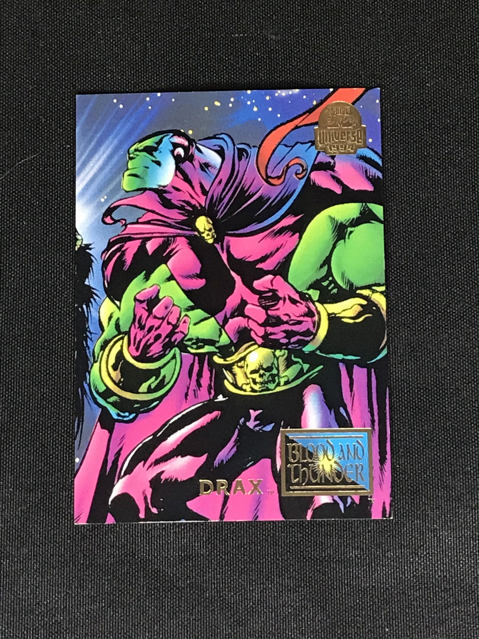 Drax Marvel Universe trading card (#0183) on Dec 24, 2022 | Crown ...