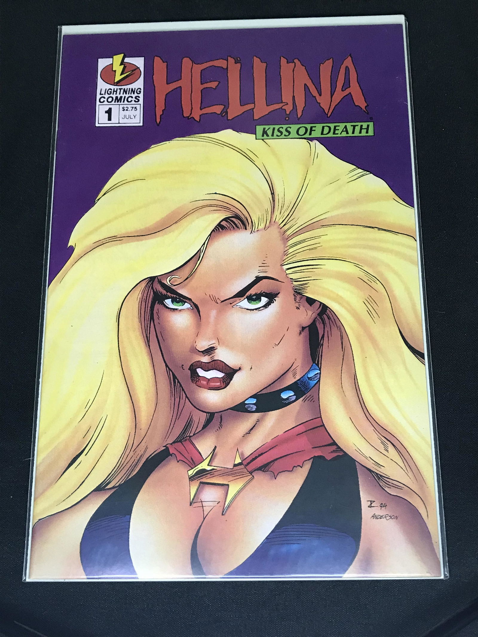Lightning Comics Hellina comic book (#0895) on Dec 24, 2022 | Crown Collectibles & Grading in TX