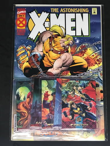 Marvel Comics The Astonishing X Men Issue 2 With 5 X Men Trading Cards
