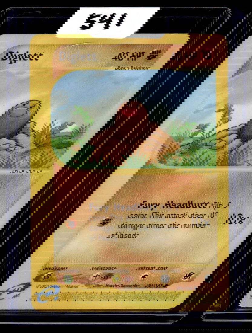 Diglett - Expedition Base Set Pokemon Card Auction