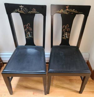 Oak Chairs By Sikes Chair Company