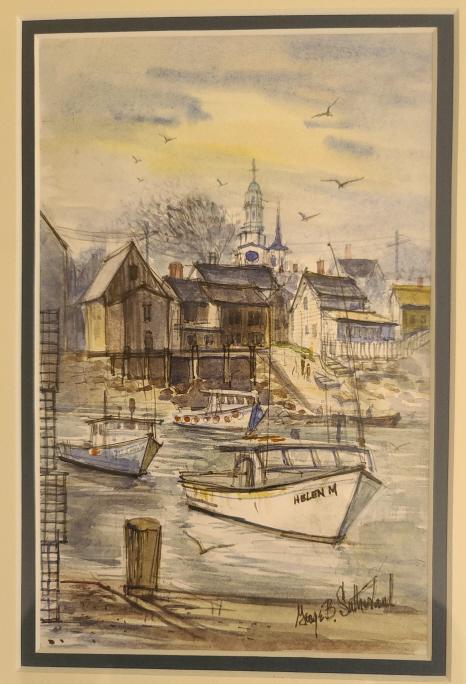 Signed & Framed Watercolor