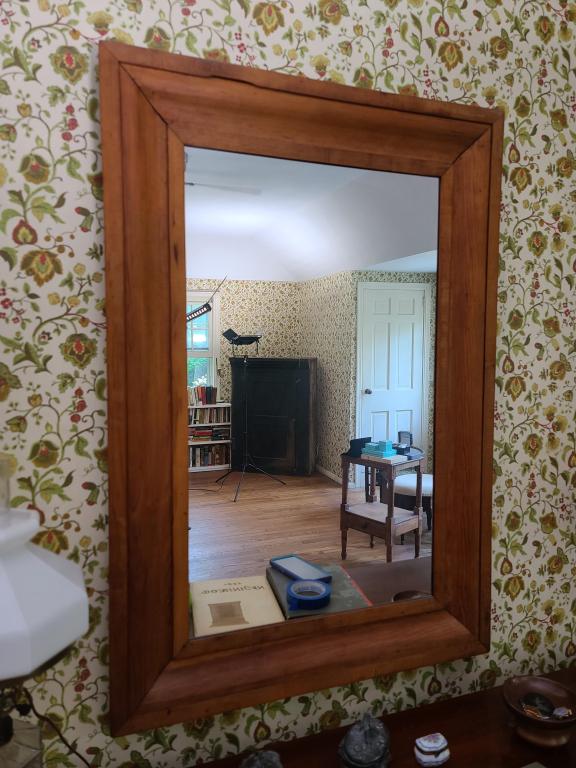 Antique Ogee Style Wall Mirror