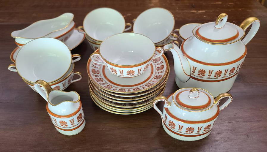 Richard Ginori China "ercolano Red"