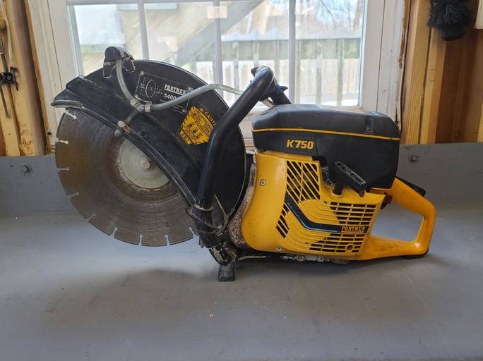 Partner K750 14" Concrete Cut Off Saw