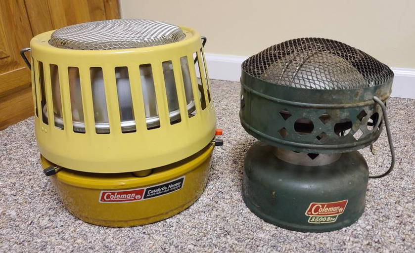 Pair of Vintage Coleman Heaters (#0067A) on Apr 02, 2022 | East-Wing ...