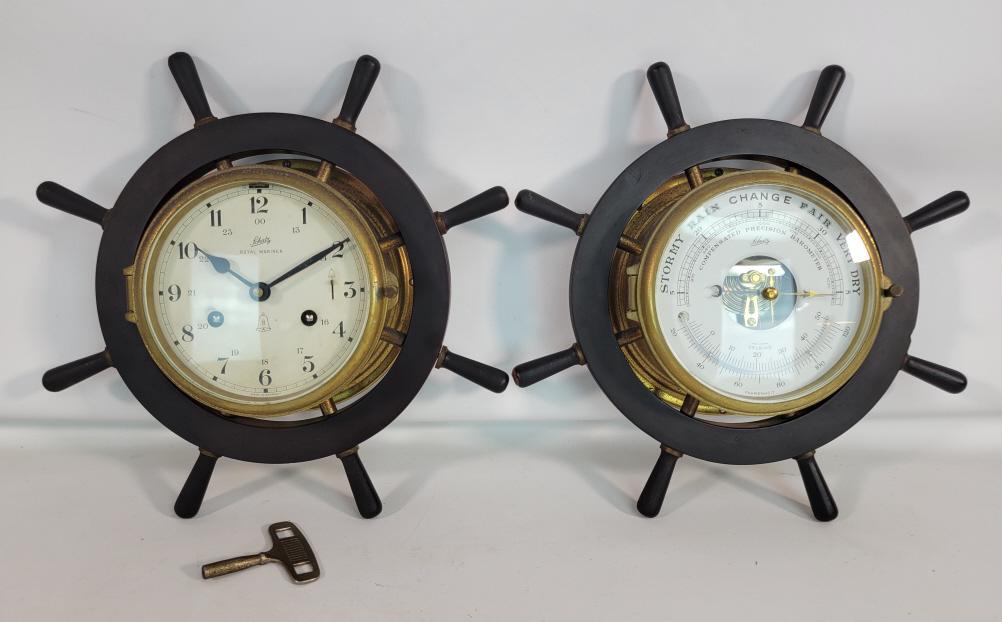 Schatz Royal Mariner Ships Clock & Barometer