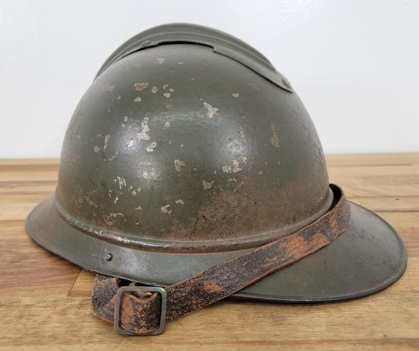 WWI French "Acier Temp" Experimental Helmet (#0010) on Dec 11, 2022 ...