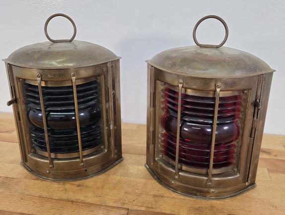 Pair Of Perko De Lite Port & Starboard Lanterns