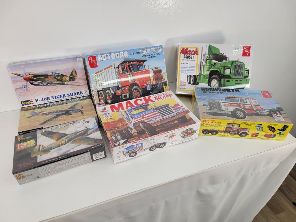 Vintage Model Kits Estate Collection -Lot #4 (9pc) (#0302) on Apr 22 ...