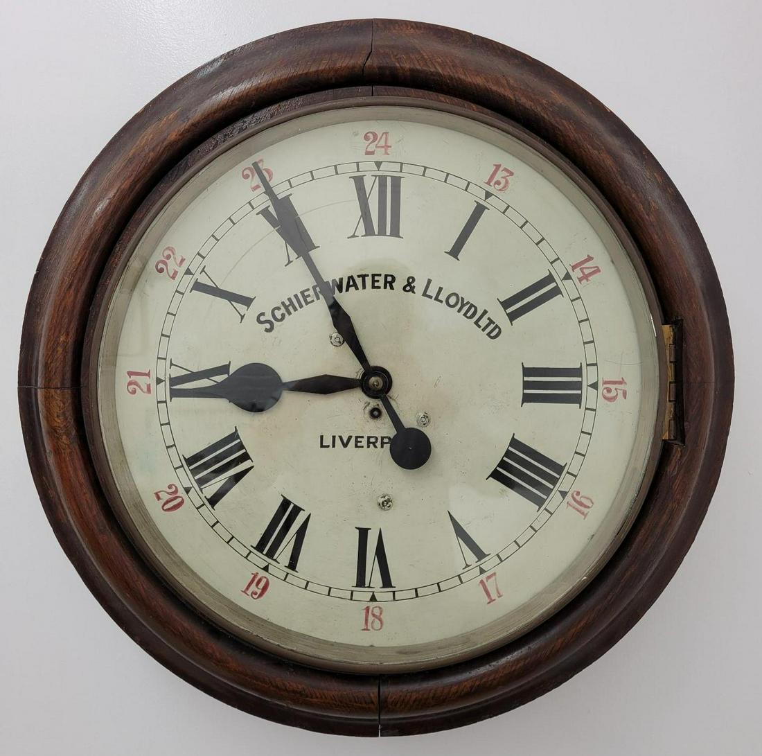 Winterhalder & Hofmeier Single Fusee Gallery Clock