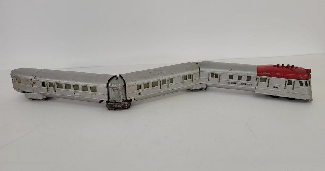 Pre-war Lionel #616 Flying Yankee Streamliner Set Auction