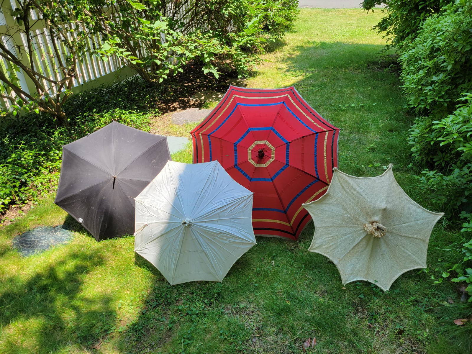 Four (4) Antique Parasols - Estate Lot Auction
