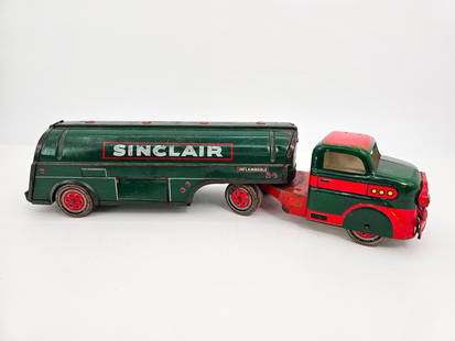 Marx Pressed Steel Sinclair Gas Tanker Truck