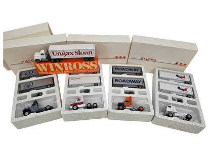 (5) Five Winross Diecast Model Trucks