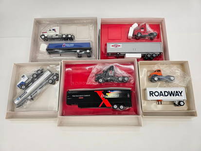 (5) Five Winross Diecast Model Trucks