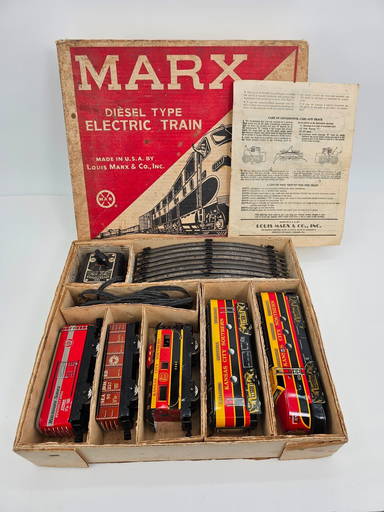 Boxed Marx 54 Kcs Kansas City Southern Set #8142