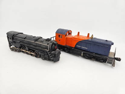 (2) Two Lionel "o" Gauge Postwar Train Engines Auction